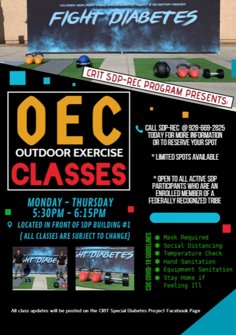 Copy of 2021 OEC Class Flyer | PosterMyWall