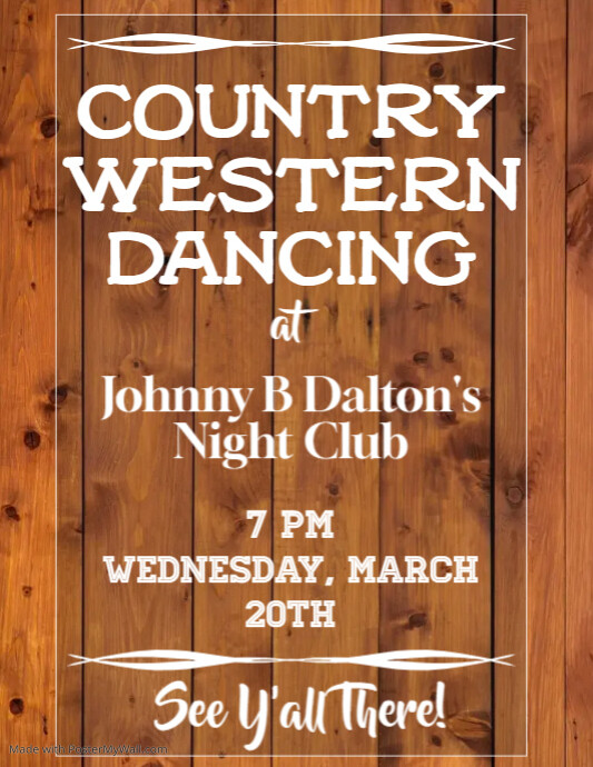 Wood event flyer template | PosterMyWall