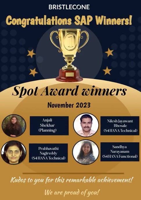 Award Ceremony Instagram Video Post | PosterMyWall