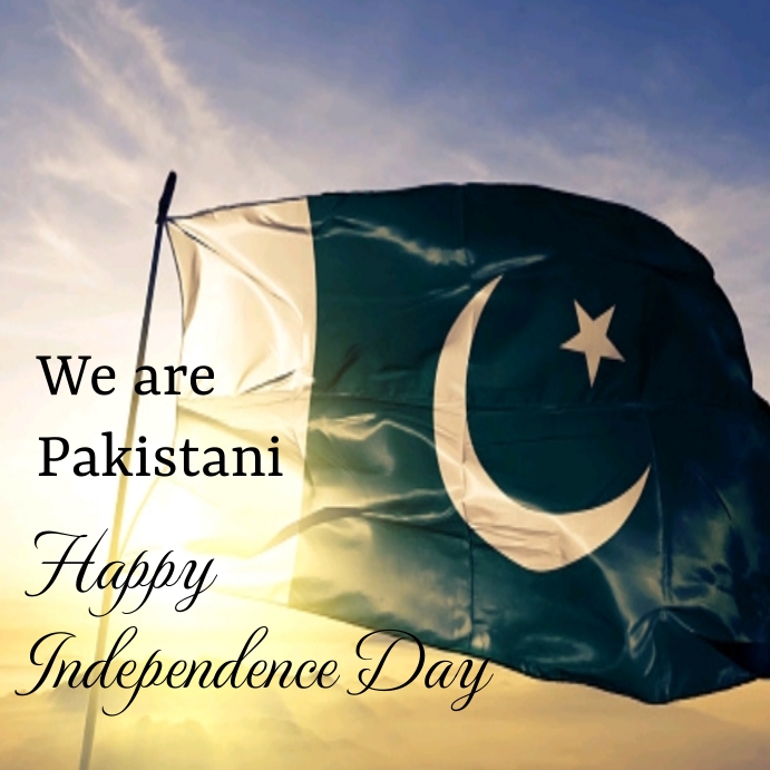 Modèle 14 August independence day Instagram post | PosterMyWall