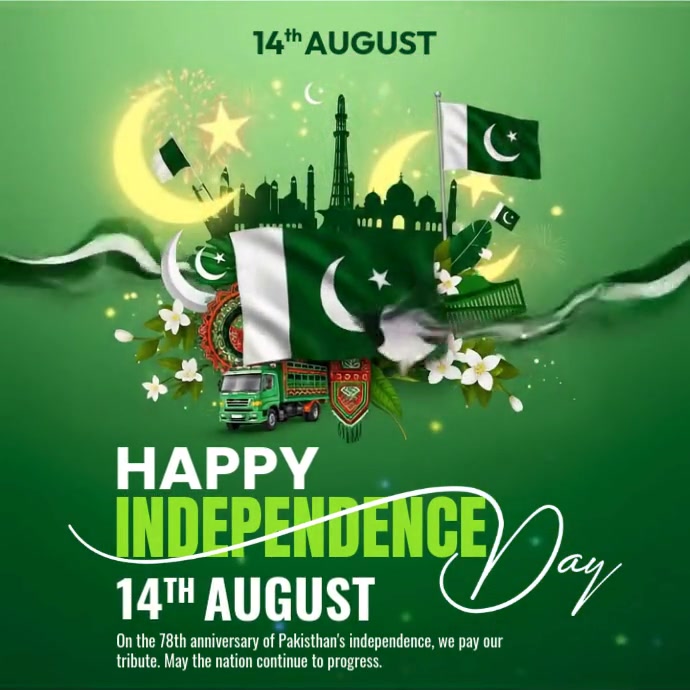 Copy of 14 August Independence Day Of Pakisthan Instagram Post ...