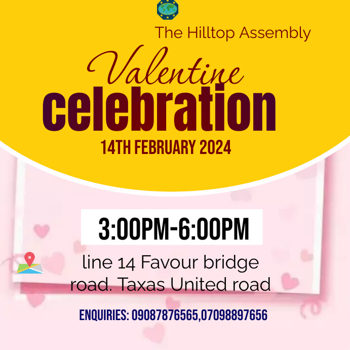 14 February 2024 Valentine Template | PosterMyWall