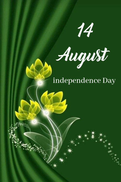 14 of August poster Template | PosterMyWall