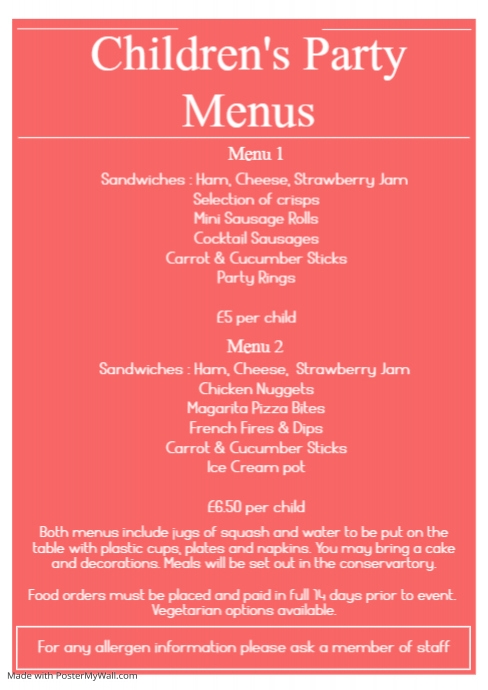 Copy of Copy of Copy of MENU | PosterMyWall
