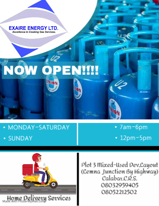 Gas Company Template | PosterMyWall