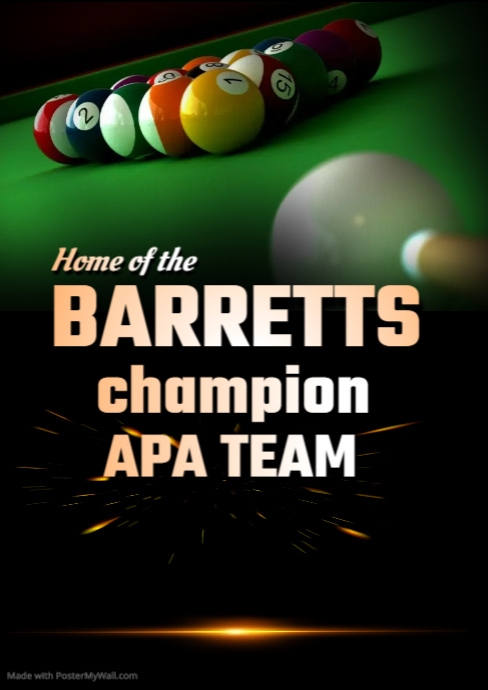 Billiards tournament invitation flyer | PosterMyWall
