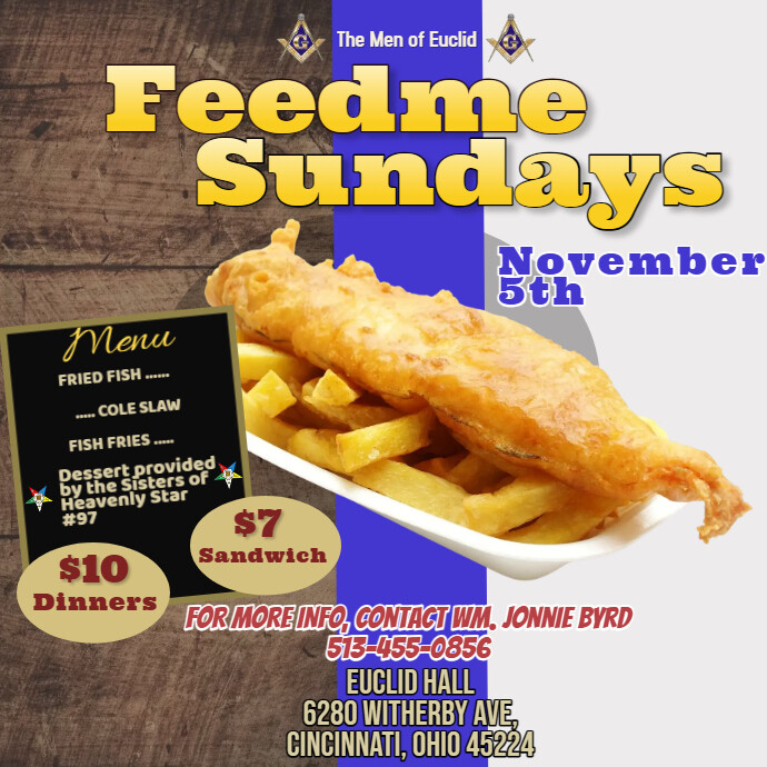 Fish Fry Twitter Post | PosterMyWall