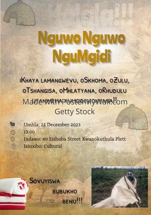 Umgidi Poster | PosterMyWall