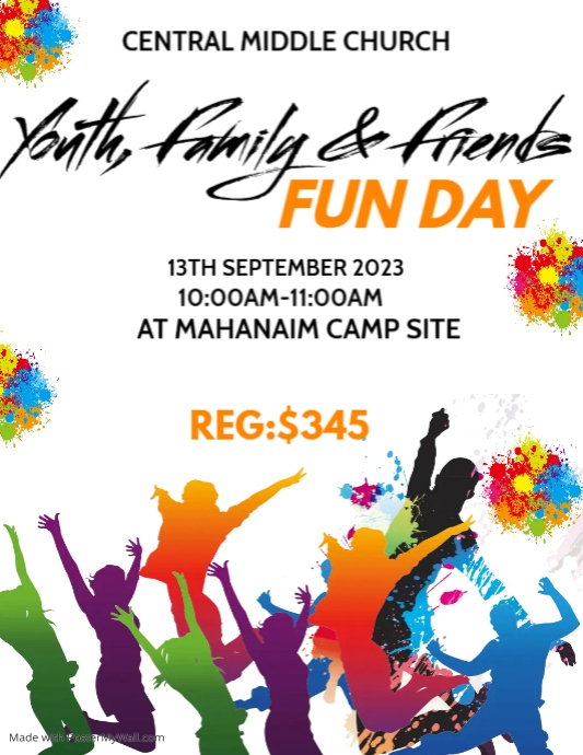 youth fun day flyer template (2) | PosterMyWall
