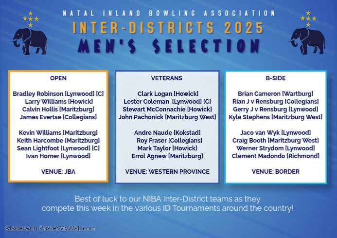 ID 2024 MENS SELECTION | PosterMyWall