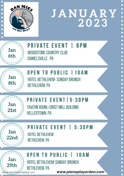 Template event calendar | PosterMyWall