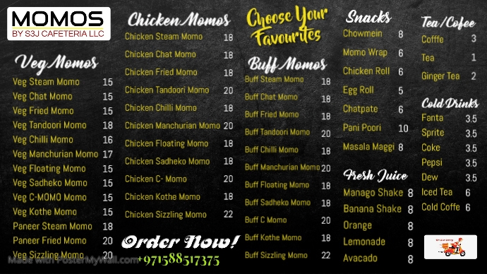 Copy of Copy of Ribs Menu Discount Facebook Ads | PosterMyWall