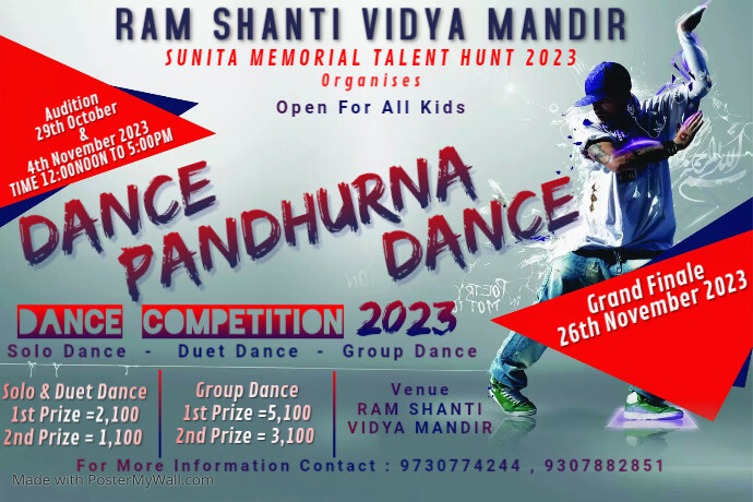 Dance Competition Flyer | PosterMyWall