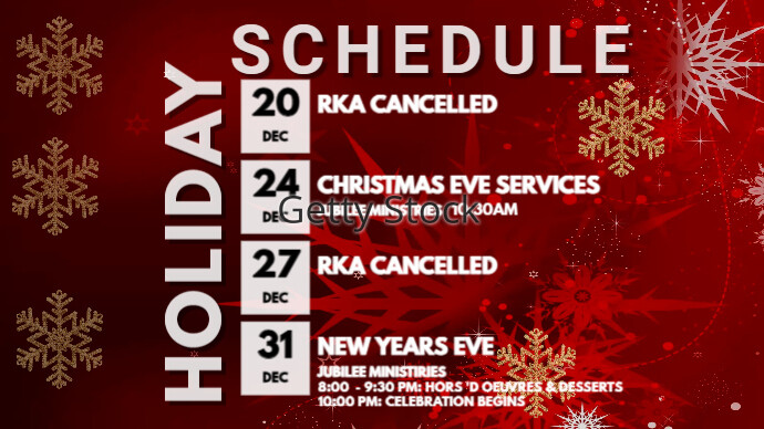 Christmas calendar, Christmas events,calendar | PosterMyWall