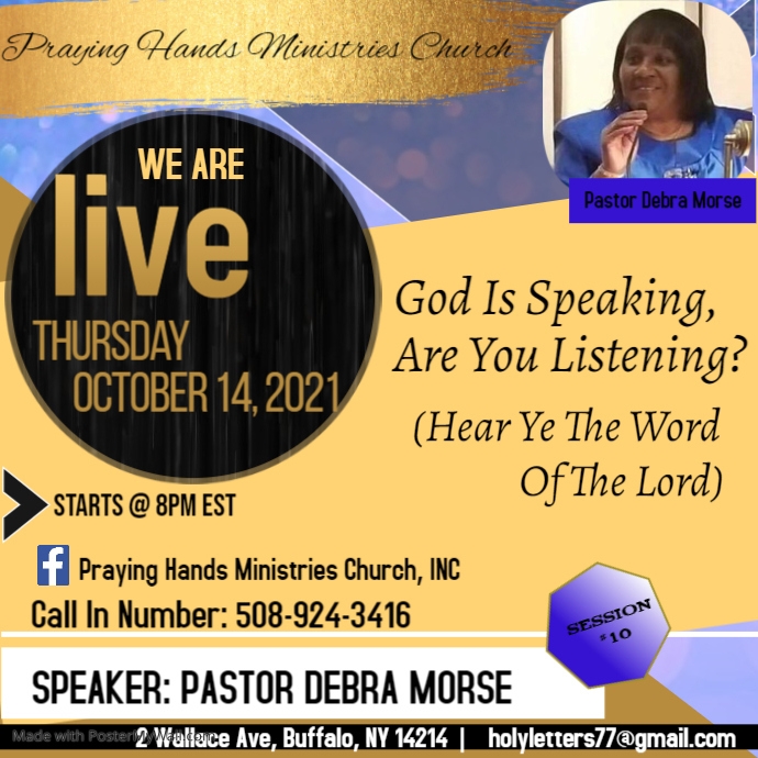 God Is Speaking #9 | PosterMyWall