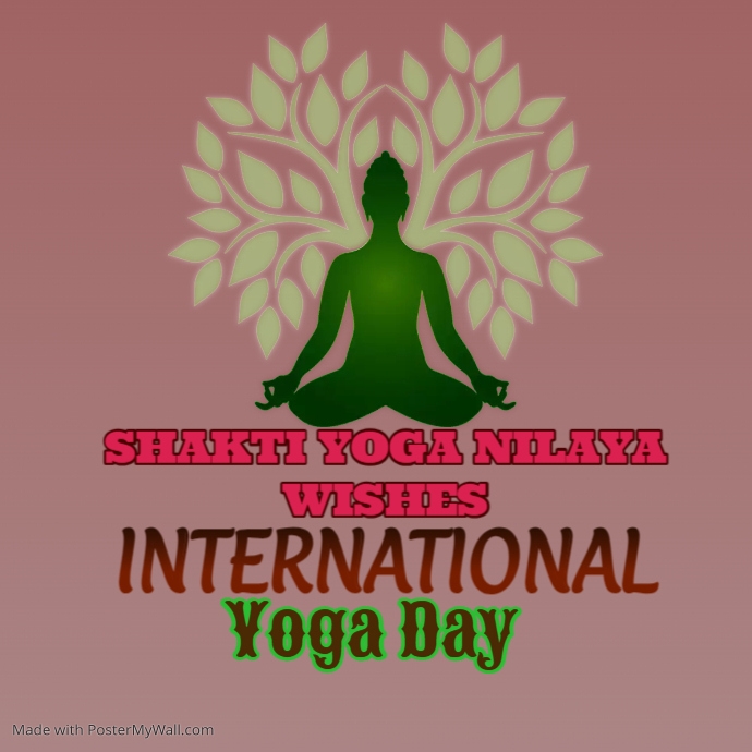 yoga day post | PosterMyWall