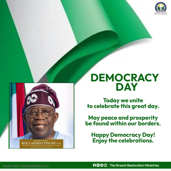 Democracy Day Nigeria | PosterMyWall