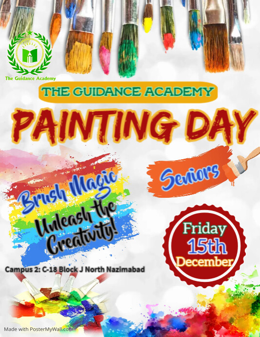 Copy of Paint and sip event template | PosterMyWall