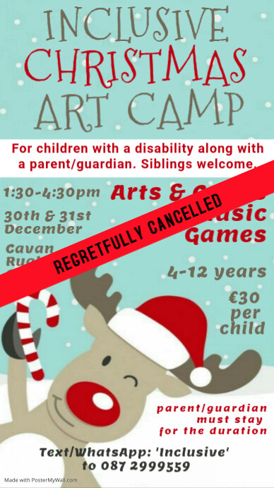 Disability Camp Dec 21 | PosterMyWall