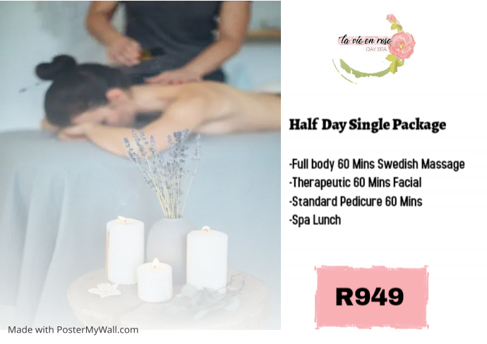 Copy of half day single special | PosterMyWall