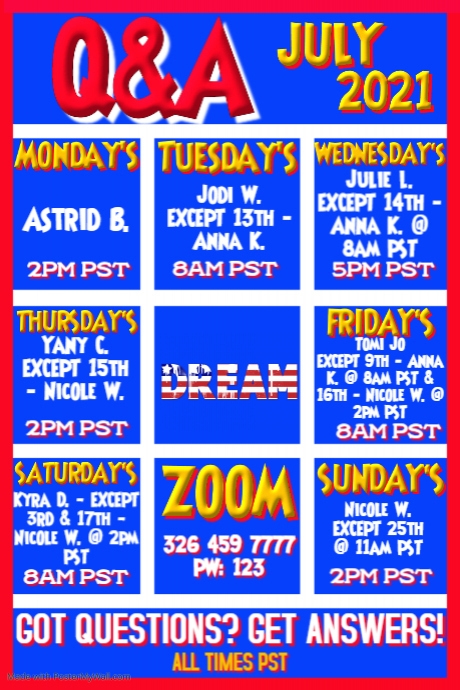 Copy of Q&A - July 2021 | PosterMyWall