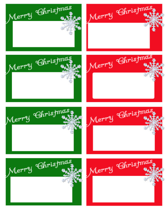 Retro Christmas Gift Tags Templates | PosterMyWall