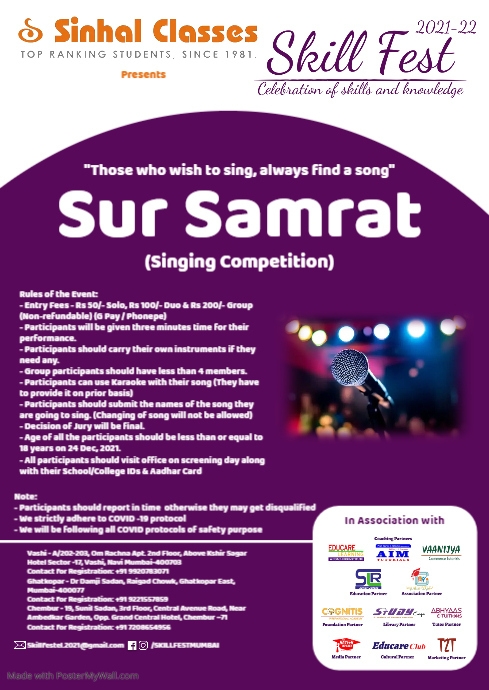 Sur Samrat | PosterMyWall