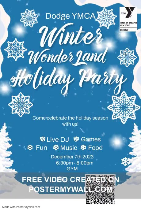 Winter Wonderland Invitation Template | PosterMyWall