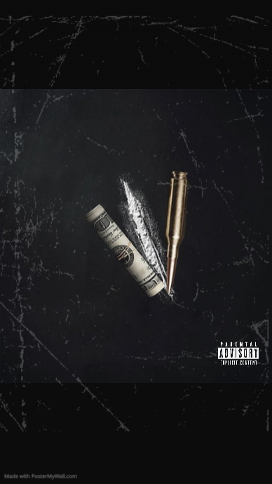 Copy of Copy of Gun Drug Dollar mixtape album cover template | PosterMyWall