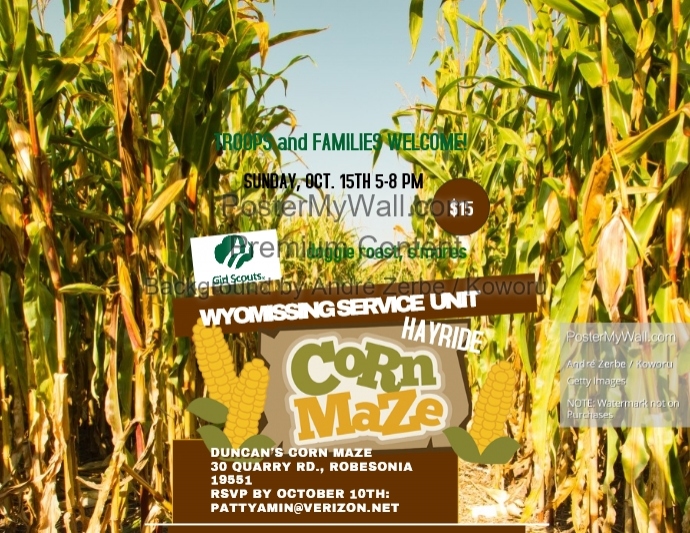 Copy of Corn Maze | PosterMyWall