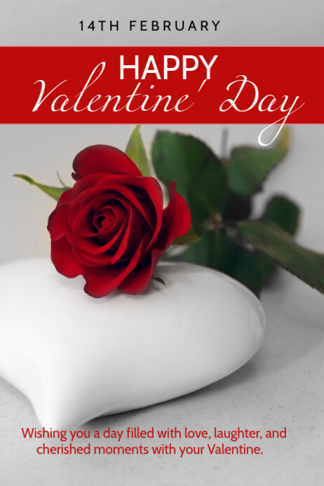14th february happy valentine's day Template | PosterMyWall