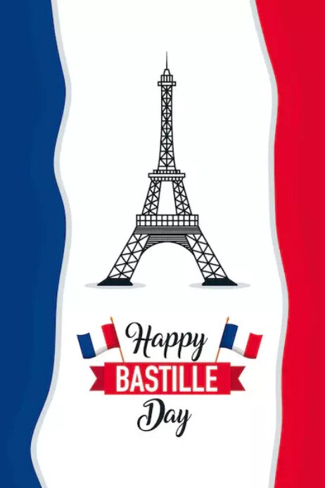 14th July France Independence Bastille Day Template | PosterMyWall