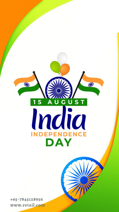 15 AUGUST` (2) Template | PosterMyWall