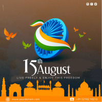 15 august Template | PosterMyWall