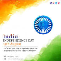 15 august banner background hd download Template | PosterMyWall