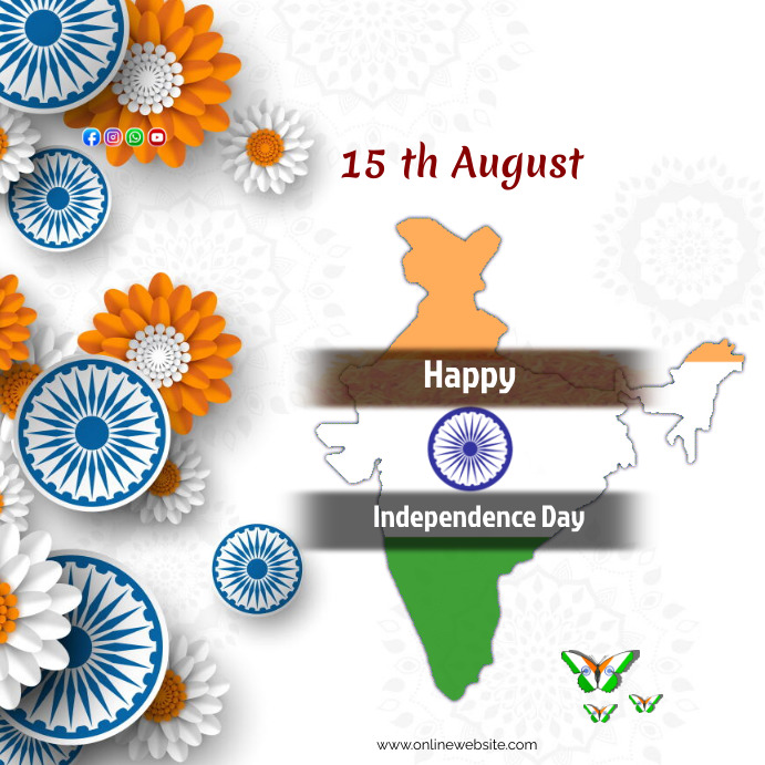 15 august Template | PosterMyWall