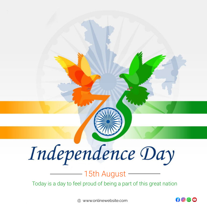 15 august Template | PosterMyWall