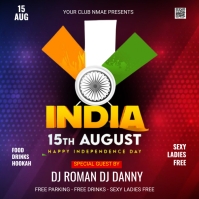15 AUGUST INDEPENDENCE DAY CARDS Template | PosterMyWall