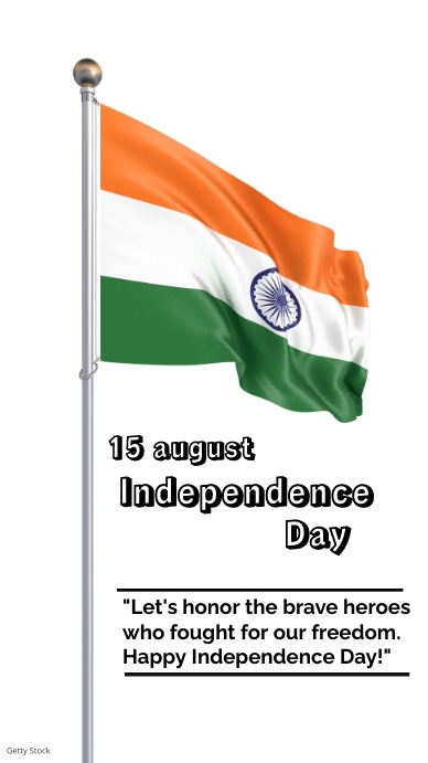 15 august independence day Template | PosterMyWall