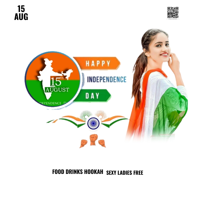 Copy of 15 AUGUST INDEPENDENCE DAY | PosterMyWall