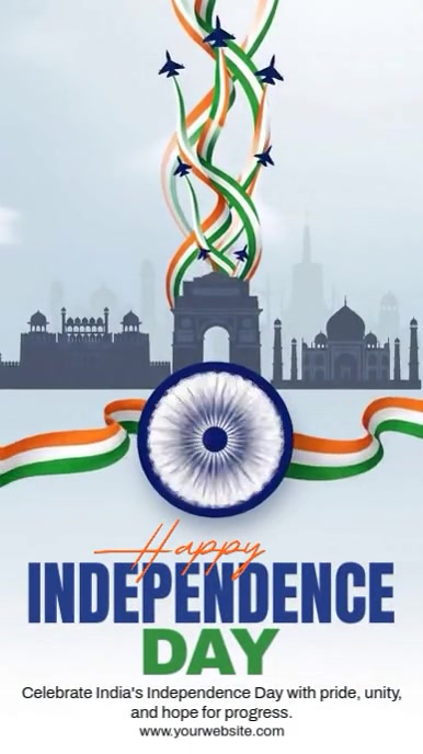 15 August Independence Day Of India Template | PosterMyWall