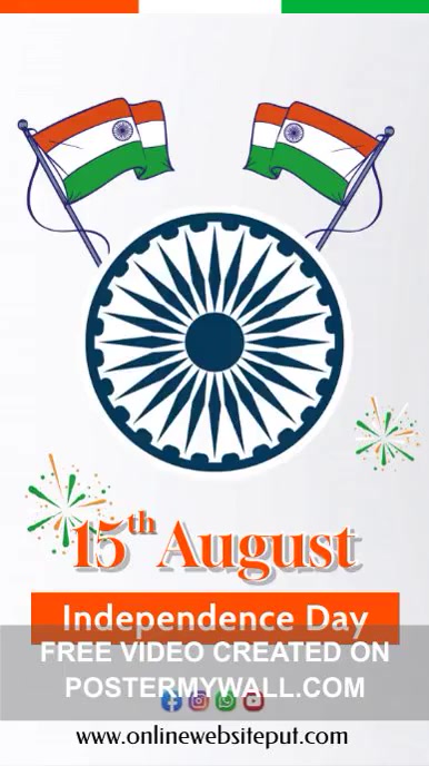 Copy of 15 august video | PosterMyWall