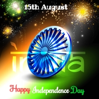 15 august wishes Template | PosterMyWall