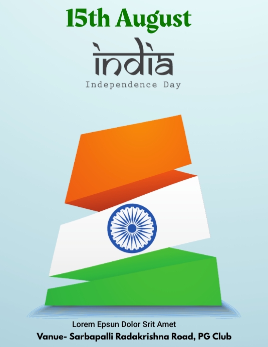 15 august wishes Templat | PosterMyWall