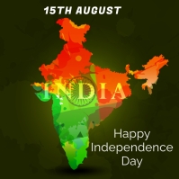 15 august wishes Template | PosterMyWall