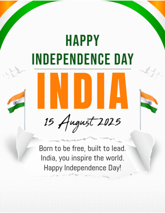 Copy of 15 august wishes | PosterMyWall