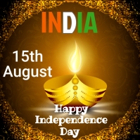 15 august wishes Template | PosterMyWall