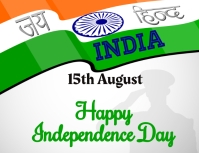 15 august wishes Template | PosterMyWall
