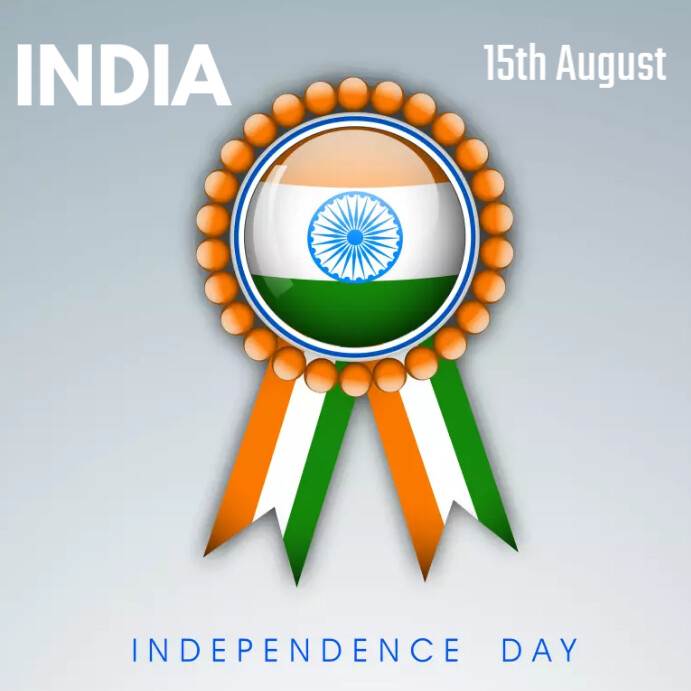 15 august wishes Template | PosterMyWall