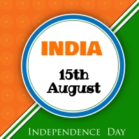 15 august wishes template | PosterMyWall